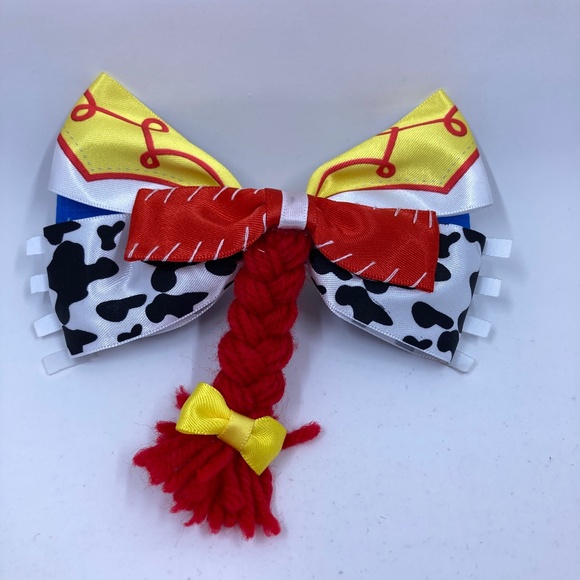 Disney | Accessories | Disney Pixar Jessie The Cowgirl Hair Bow Never ...